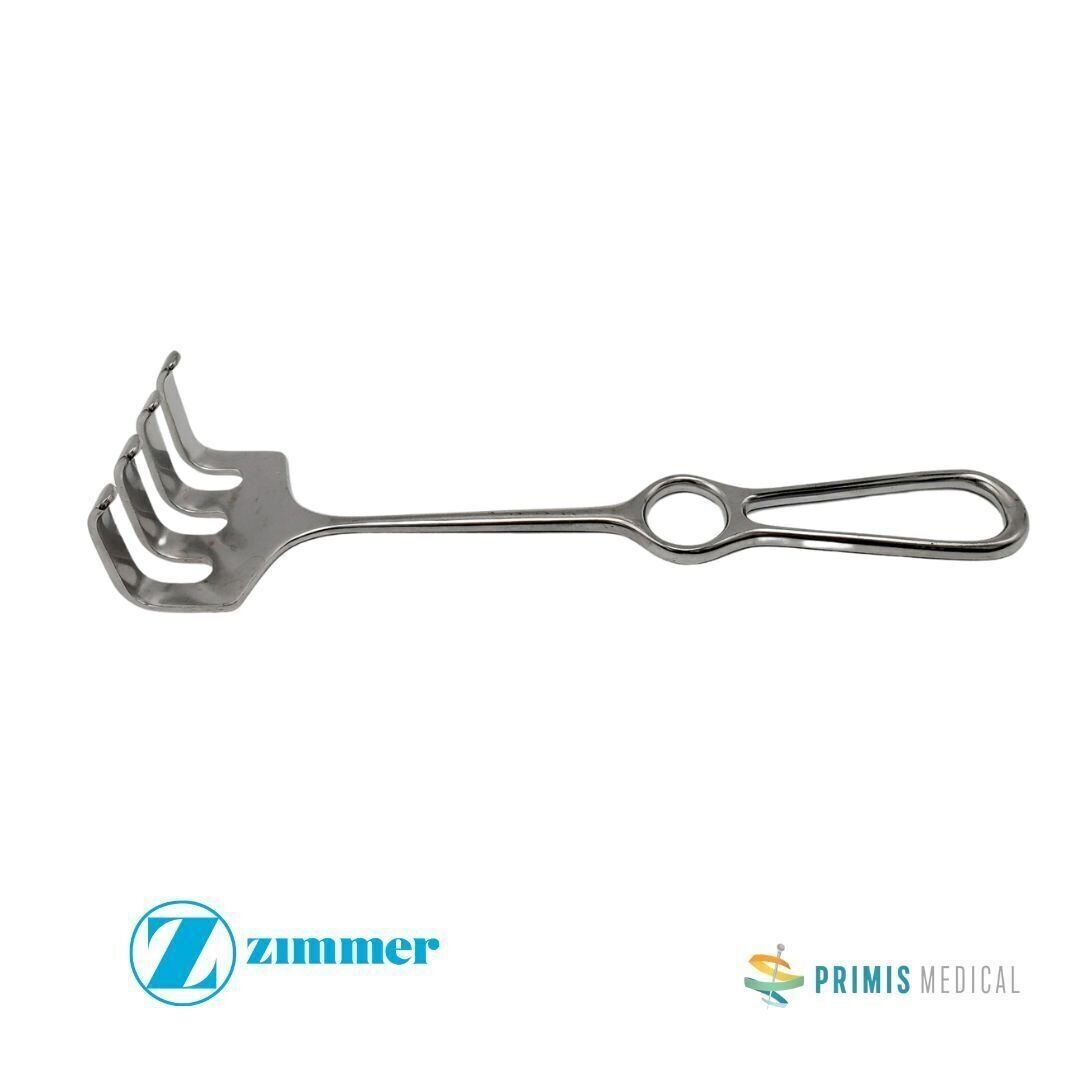 Zimmer 3085 Ollier Rake Hand Held Retractor 4 Prong Blunt 9-3/4" | eBay
