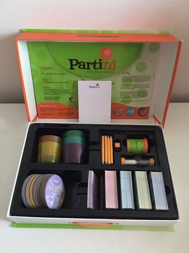 Partini Board Game Complete Barely Used Parker Brothers | eBay