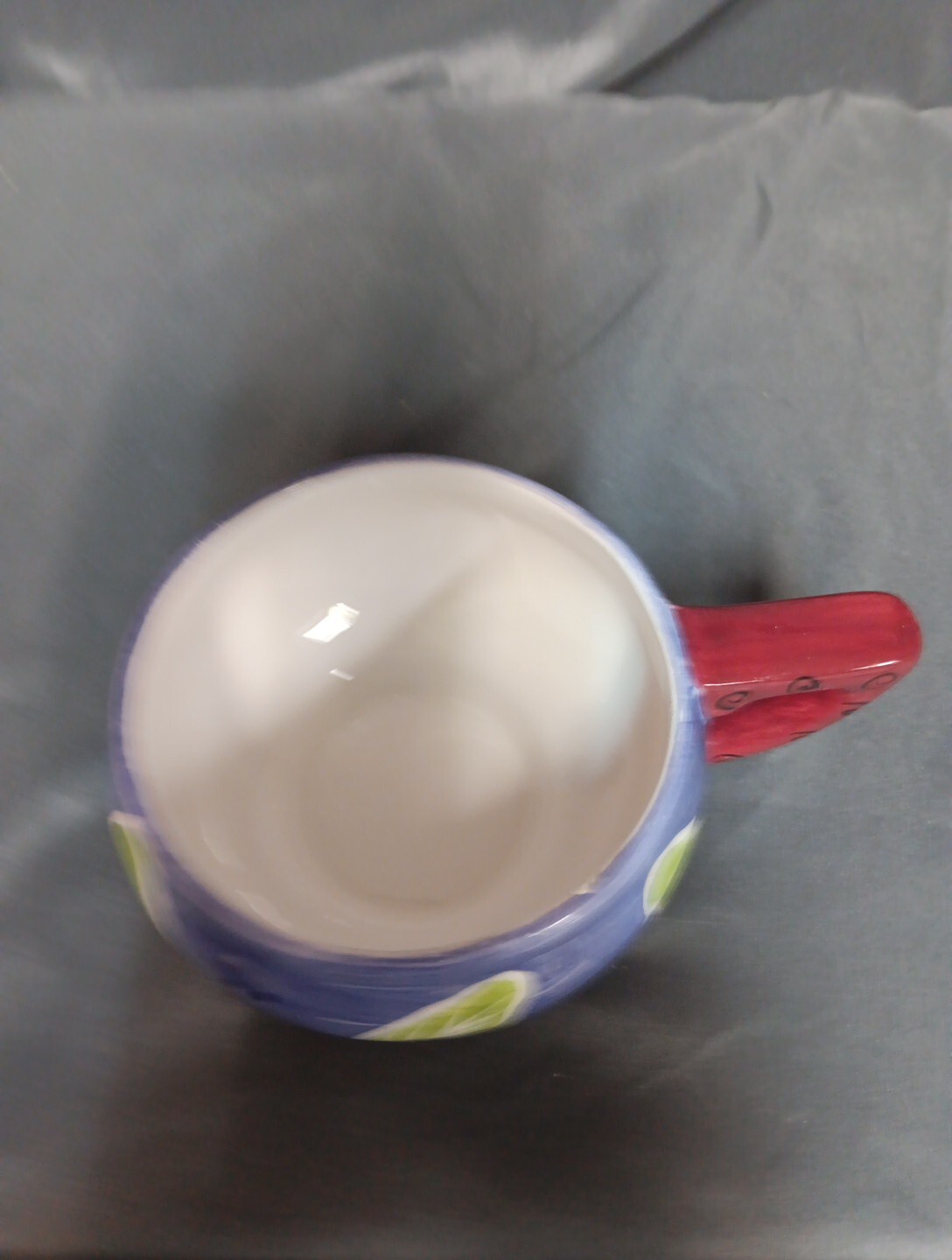 Handpainted By Milson & Louis Coffee tea Mug Whimsical Colorful | eBay