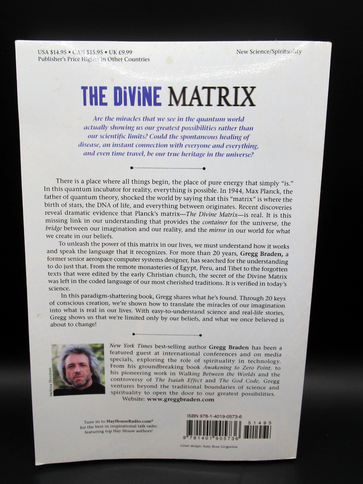 The Divine Matrix : Bridging Time, Space, Miracles, and Belief by Gregg Braden (2008, Trade ...