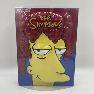 Brand New The Simpsons: Season 17 (DVD, 2014, 4-Disc Set, With Bob ...