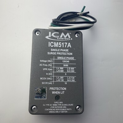 ICM Controls HVAC Surge Protector - 120-240 V | eBay
