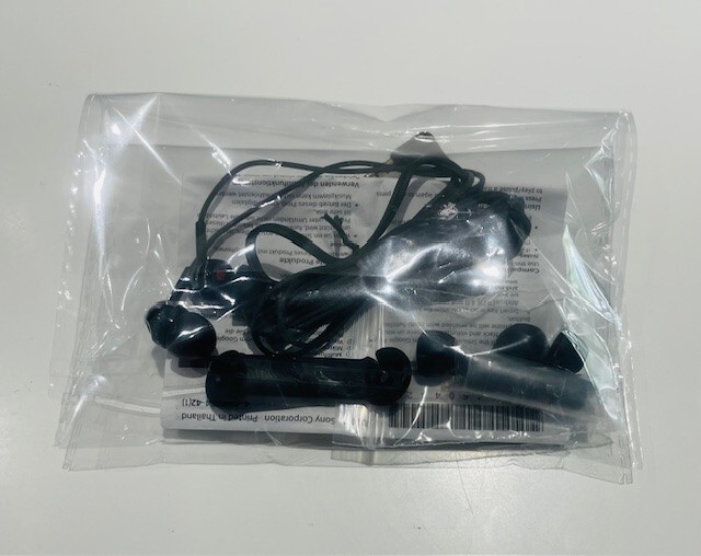 Sony MDR-EX110 In-Ear Wired Comfortable Fit Earphones Headphones- Black ...