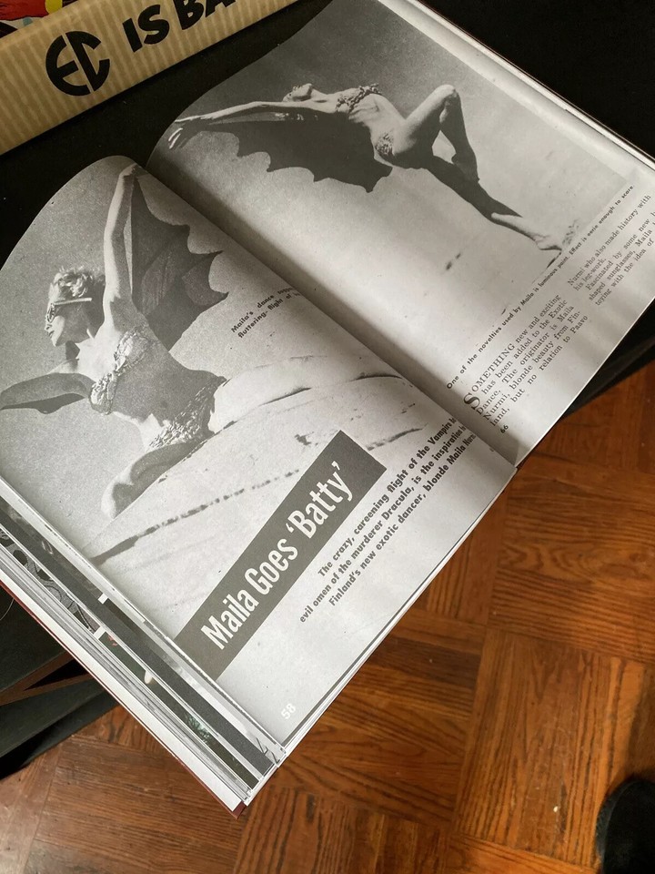 Playghoul Vampira Maila Nurmi Horror Host Horror Comic Spook Show Rare ...