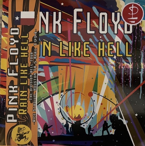 PINK FLOYD ☔️ RAIN LIKE HELL 2lp Multicolor Splash Vinyl NEW ANDY CAPP ...