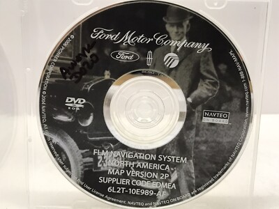 D020 Ford Motor FLM Navigation System: North America Map 2006 6L2T ...