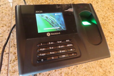Realand ZDC20 2.8" TFT Biometric Fingerprint Time Attendance Payroll ...