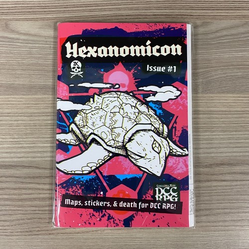 HEXONOMICON ISSUE #1 DCC RPG DUNGEON CRAWL ROLEPLAY HEX MAP GENERATOR ...