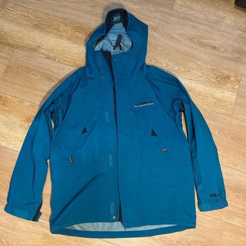 Vintage LL Bean All Conditions Gore-Tex Hooded Waterproof Rain Jacket ...