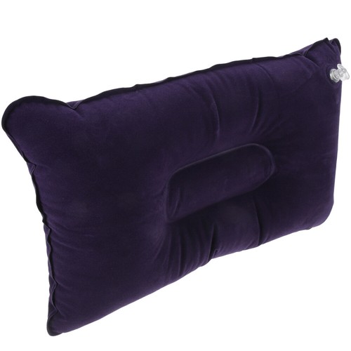 Outdoor Inflatable Pillow Small Pillows for Sleeping Camp Flocking | eBay