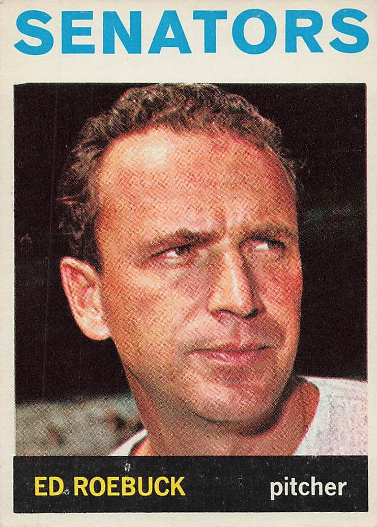 ED ROEBUCK 1964 TOPPS BASEBALL #187 | eBay