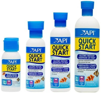 API Quick Start Fish Water Treatment Ammonia Filter Bacteria Aquarium ...