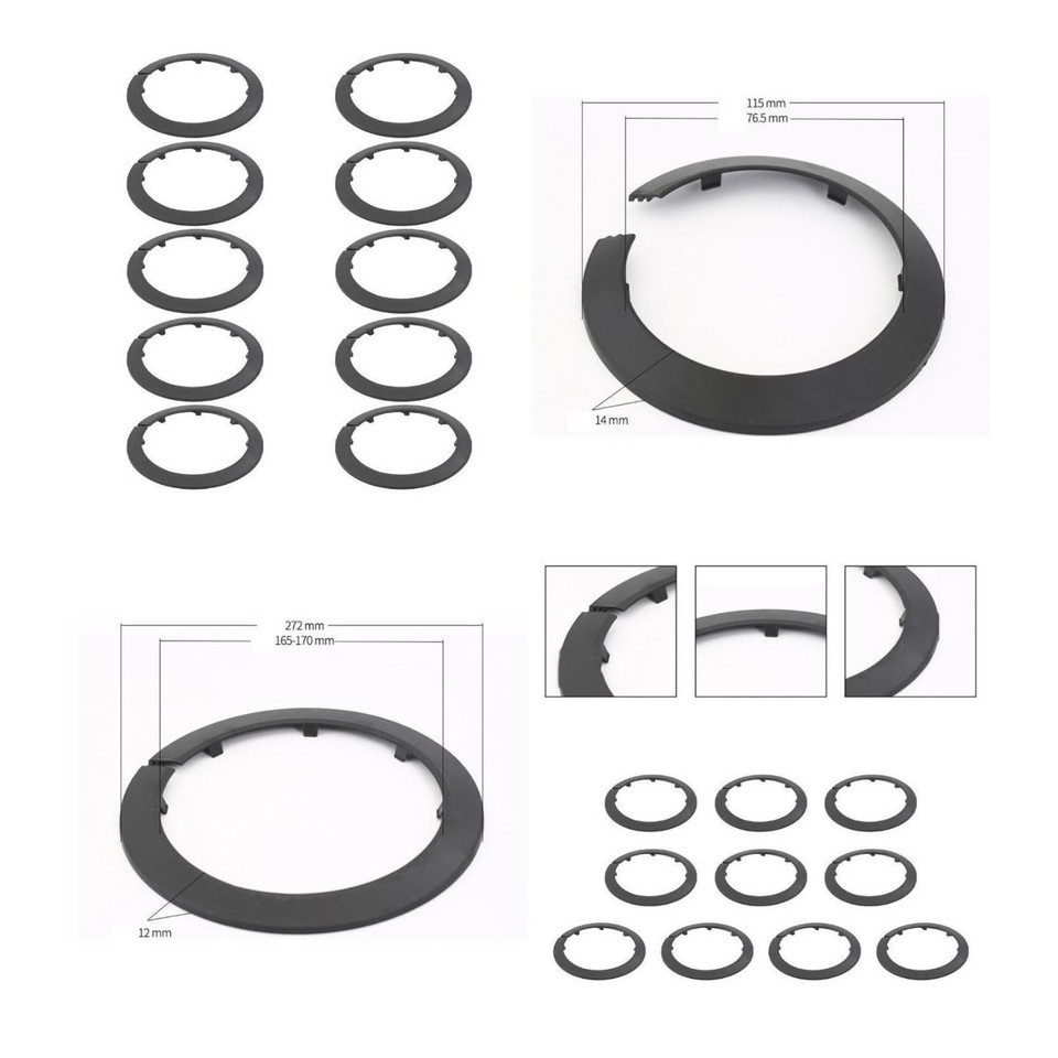 10 Pieces Pipe Cover for Gas Pipes Drainage Pipes Wall Hole Decoration ...