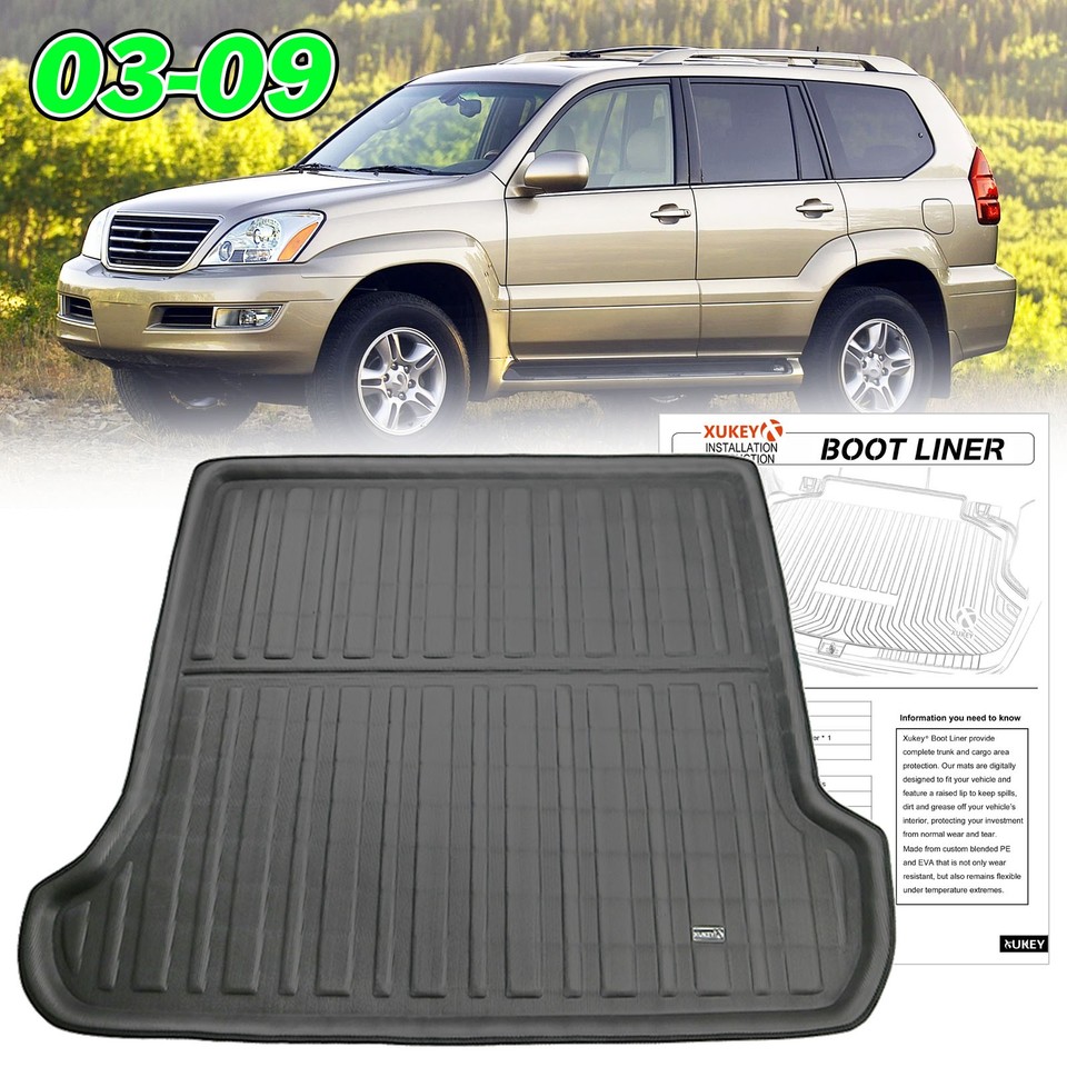 Tailored For Lexus GX 470 GX470 2003~2009 Boot Cargo Liner Trunk Tray ...