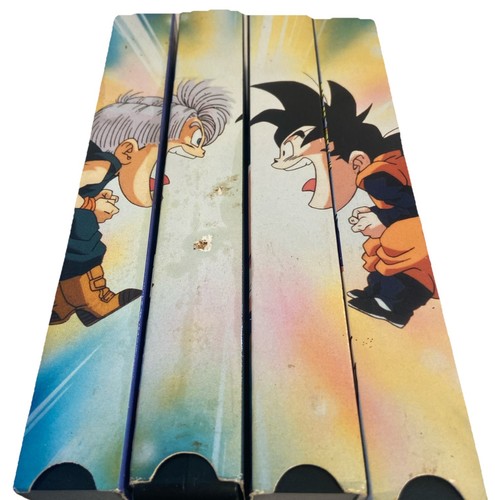 Lot of (4) Dragon Ball Z Babidi Saga Edited VHS Set Complete Read | eBay