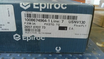 Epiroc Four Stage Grease Injector Manifold SL 1/4 Bank 2657070773 | eBay