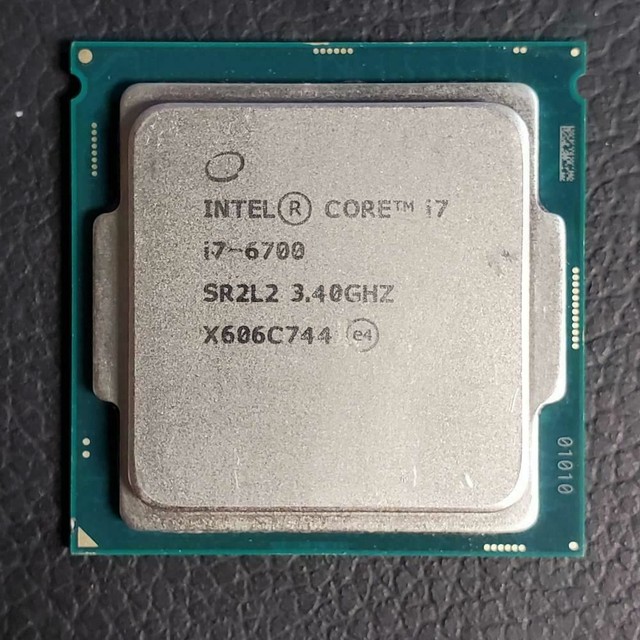 Intel Core i7-6700 Socket LGA 1151 3.4GHz SR2L2 8MB SmartCache CPU ...