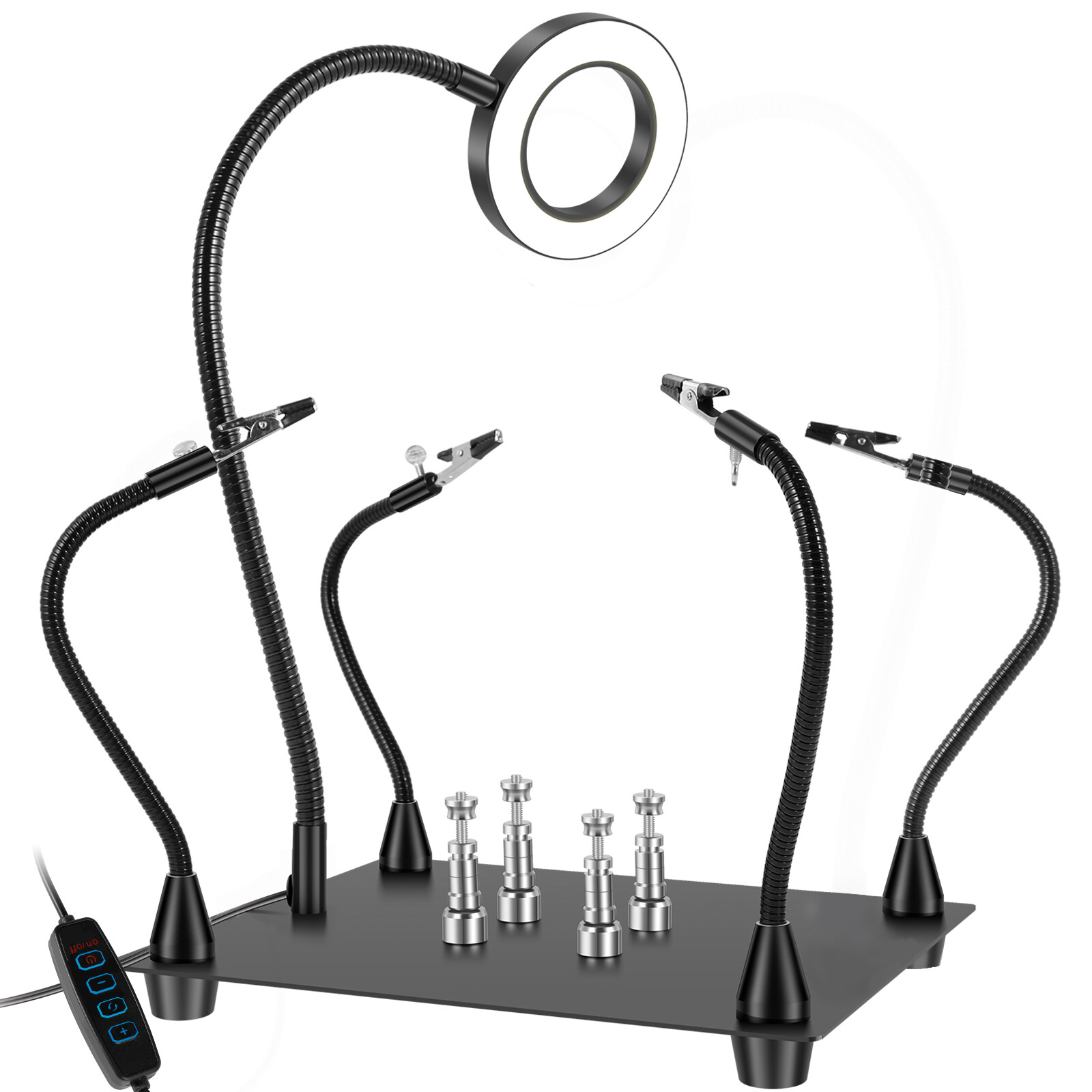 Helping Hands Soldering Station Magnetic Helping Arms Soldering Stand ...