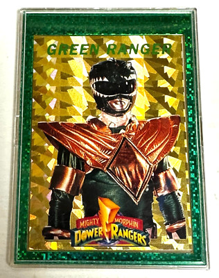 Mighty Morphin Power Rangers: The Green Ranger Hologram Card | eBay