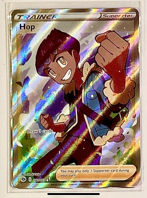 Pokemon Champion’s Path Full Art Hop 73/73 Trainer Card Mint | eBay