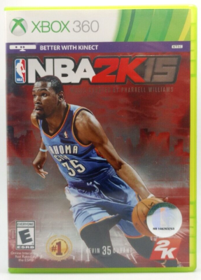 Nba 2k15 Cover Xbox 360 Nba 2k15 Xbox 360 Replacement Case And Manual