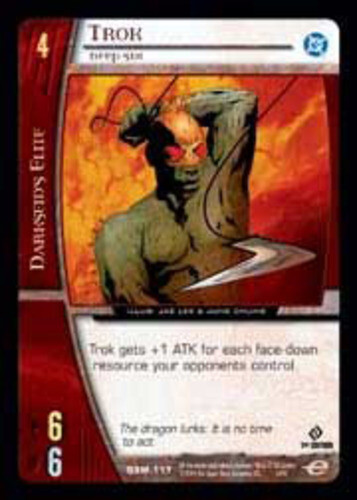 VS System: Trok, Deep Six [Played] DC Superman Man of Steel TCG CCG ...