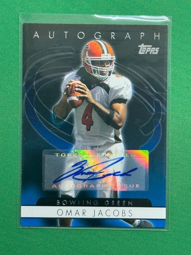 2006 Topps Football Autographs #T-OJ Omar Jacobs | eBay