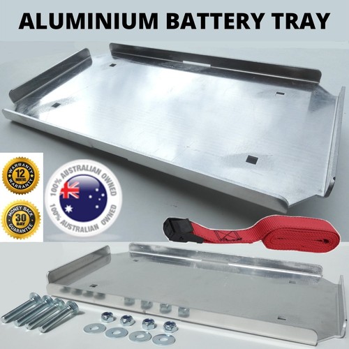 Battery Tray Base Aluminium suits KINGS Mounting Box Canopy Ute ...