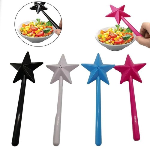 Star Condiment Jar Utensils Long Hand Seasoning Container Household ...