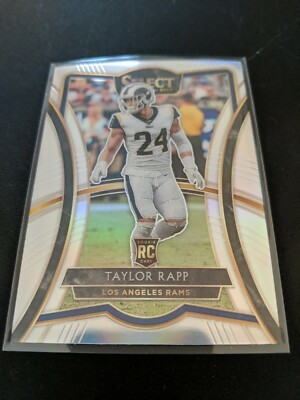 2019 PANINI SELECT TAYLOR RAPP S RAMS ROOKIE #177 FIELD LEVEL SP HOT RC ...