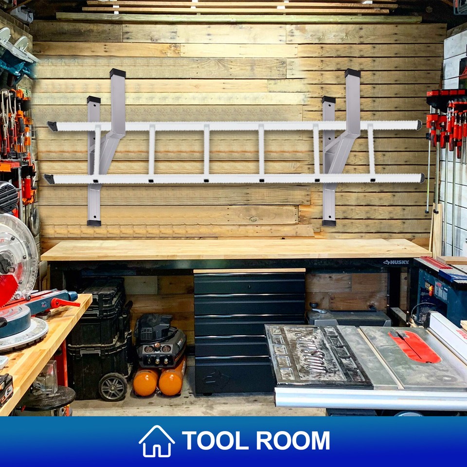 Enclosed Trailer Ladder Rack Side Mount Carry 1 Ladder Exterior or ...