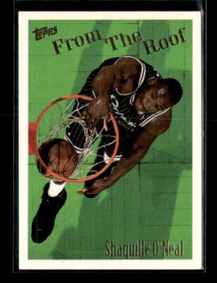 1994-95 Topps #300 Shaquille O'Neal From the Roof Orlando Magic | eBay