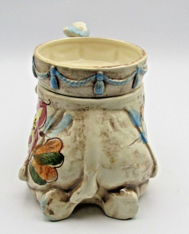 VINTAGE ALDON ACCESSORIES LTD NYC CERAMIC ELEPHANT PLANTER w/FLOWER POT ...