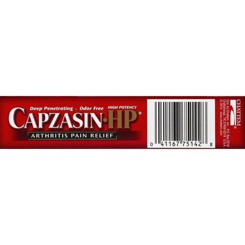 Capzasin HP Arthritis Pain Relief Crème (1.5 Oz.), Odor Free | eBay