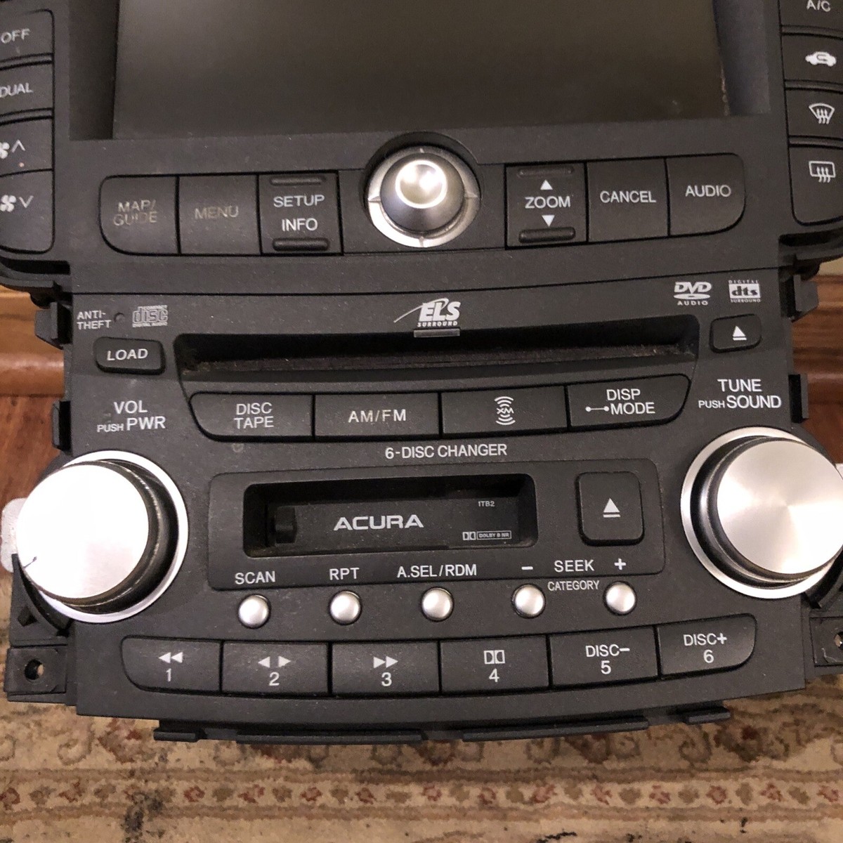 Acura Tl 2006 Radio