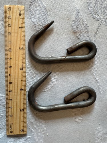 Model A Pickup Tailgate Chain Hook Ford 1928 29 30 31 Pair 32? 33? Pick ...
