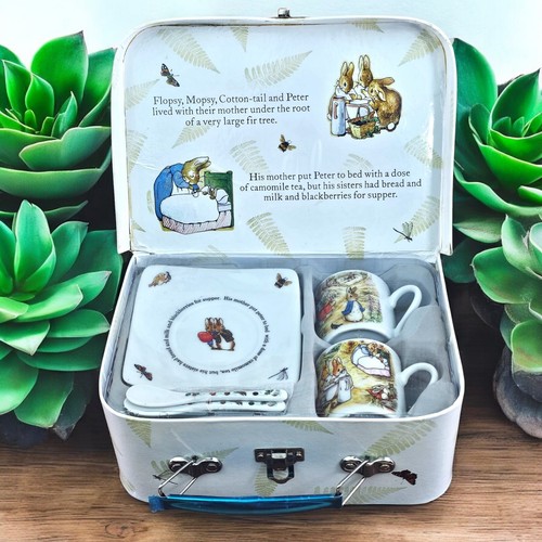 Barnes & Noble Beatrix Potter Peter Rabbit Six Piece Tea Set & Keepsake ...