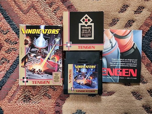 Vindicators (Nintendo Entertainment System, Tengen, 1988) NES With Box & Poster | eBay