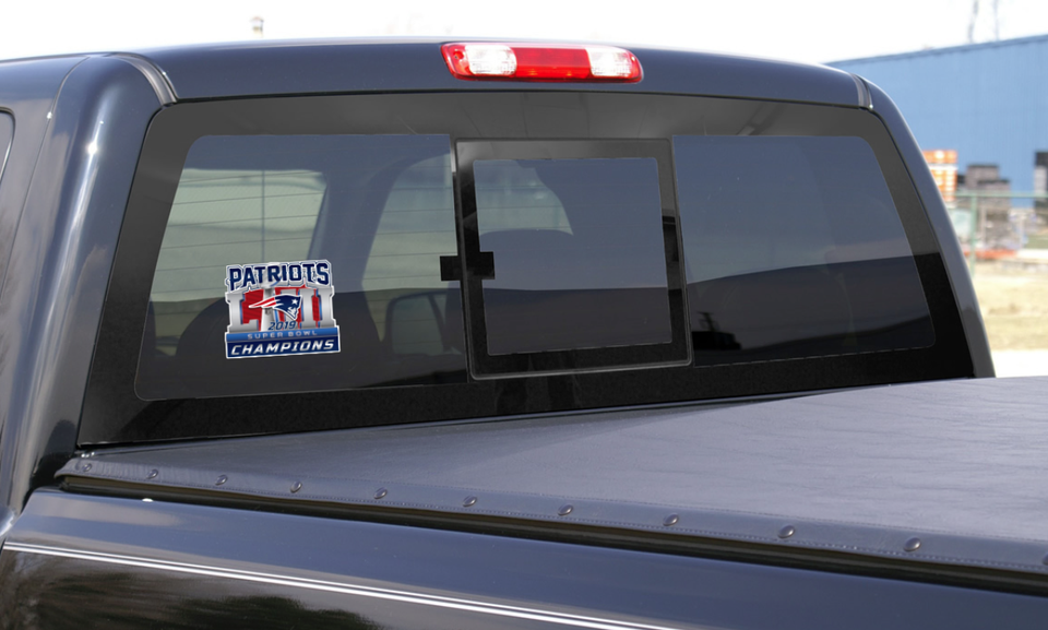 New England Patriots Sticker Decal Super Bowl Champions - Die Cut ...