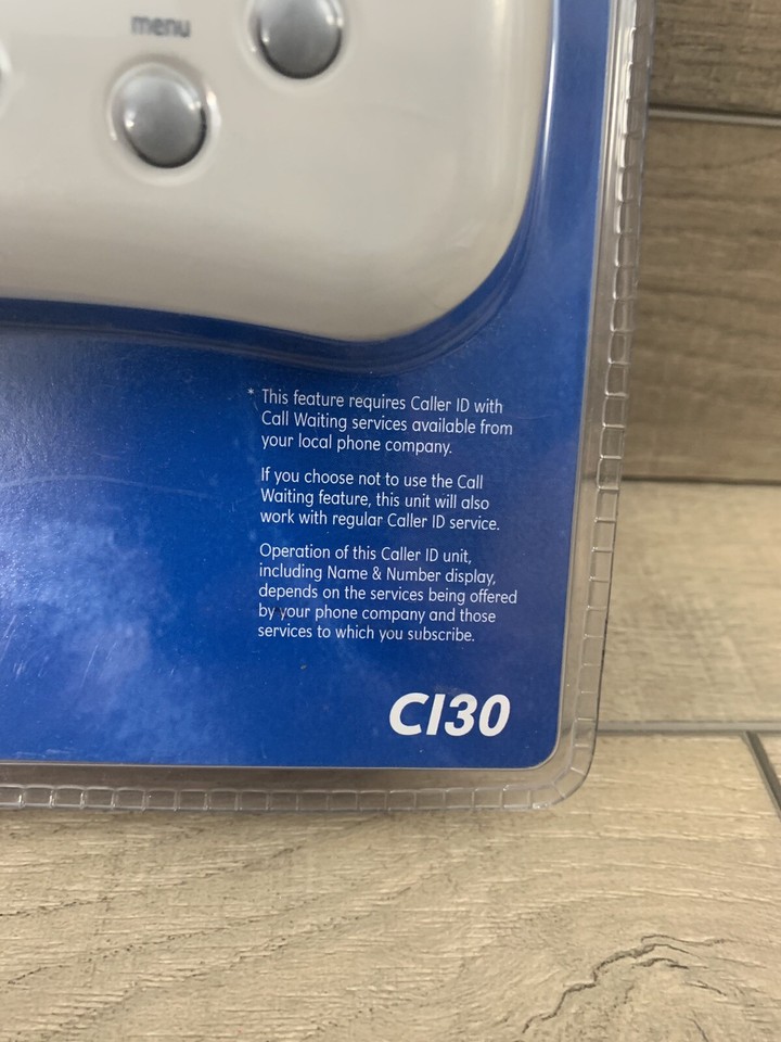 Bell South C130 Telephone Caller ID Display Unit Call Waiting CRACKED ...