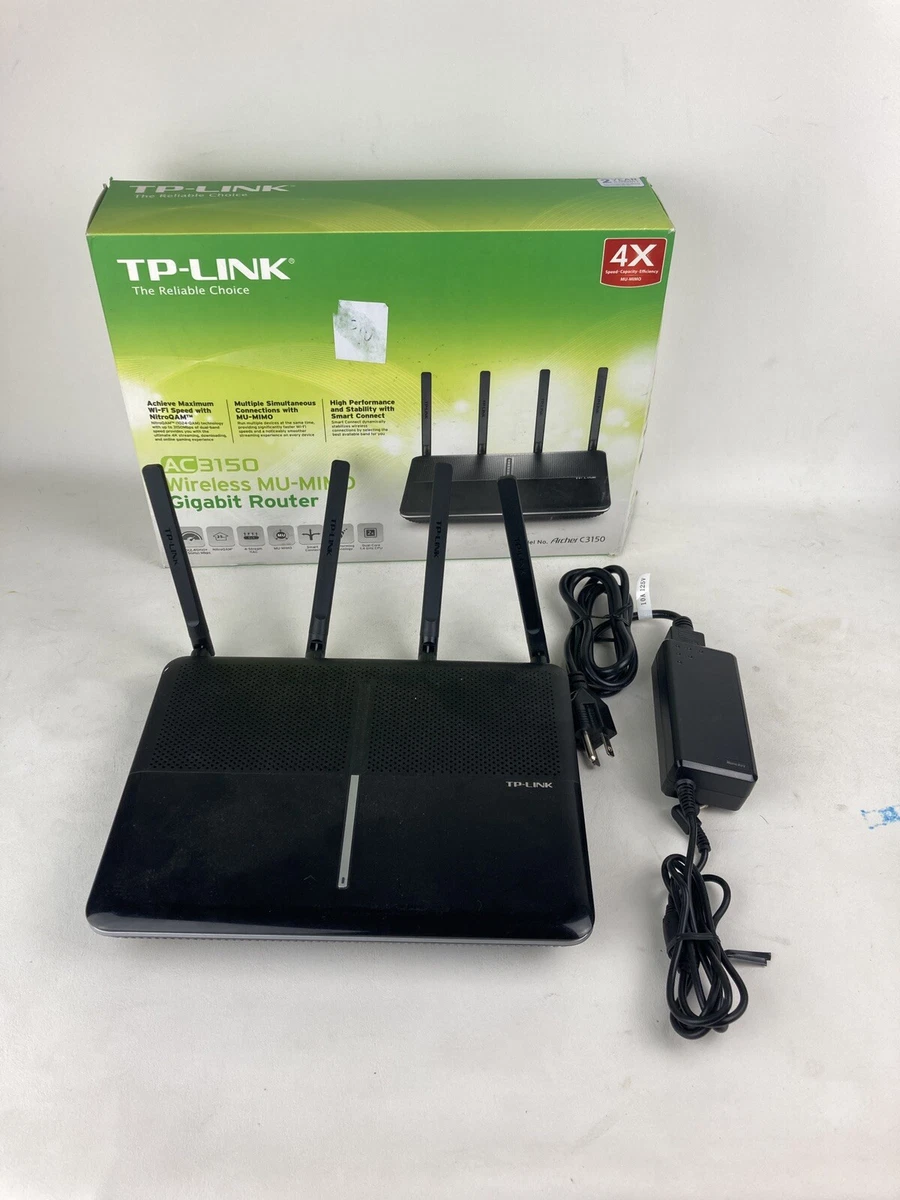 TP-Link AC3150 Wireless MU-MIMO Gigabit Router Archer C3150, 42% OFF