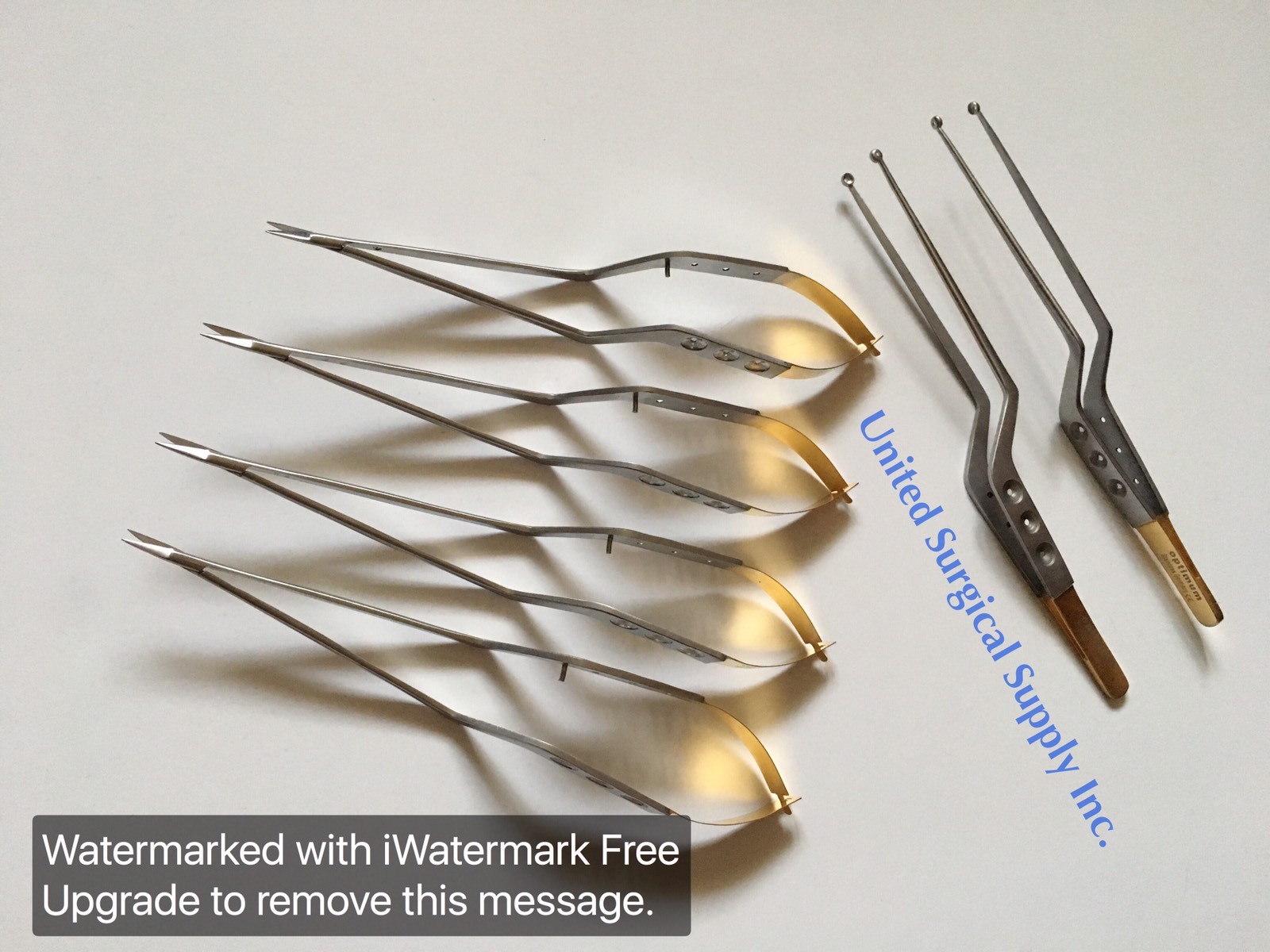 OR Grade Set of 6 Yasargil Micro Bayonet Forceps + Tumor Grasping ...