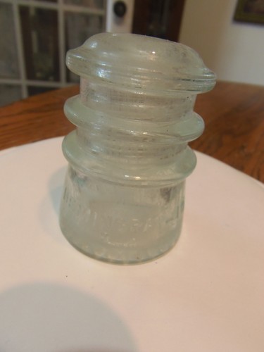 Frosty Glass Hemingray - 10 0-4, Made in USA Insulator | eBay
