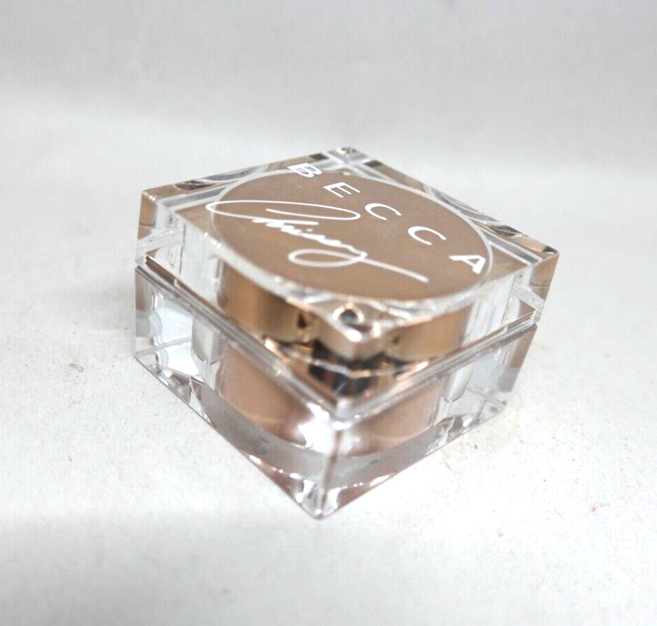 BECCA Chrissy Confectionary Glow Powder CINNAMON SUGAR Highlighter .14 ...