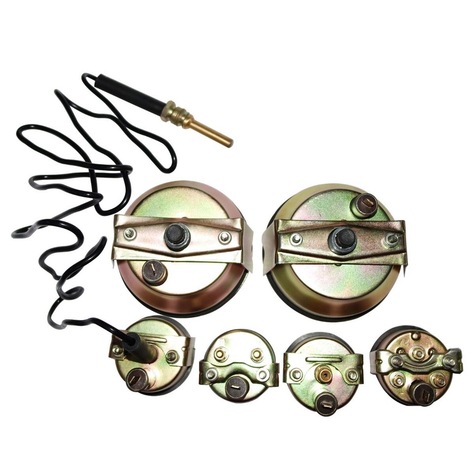 Smiths Replica Gauges Kit-Temp+ Oil+Fuel+ Amp Gauge+Mechanical Tacho | eBay