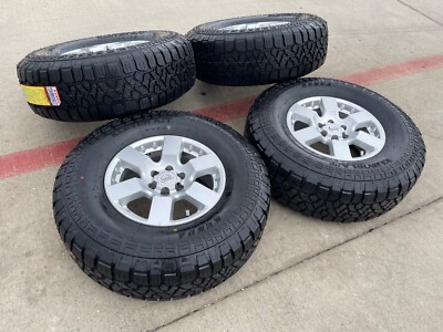 16" Nissan Frontier OEM wheels rims 62463 62448 tires | eBay