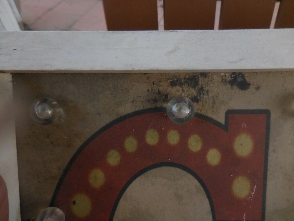 Vintage Hand made CAFE Wooden shadow-box lighted Wall Sign, 23 3/4" L ...