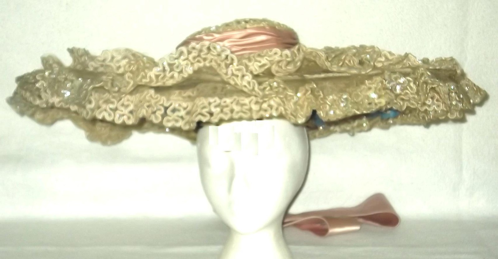 SHOWGIRL / DANCER'S HAT FABULOUS BUSBY BERKELEY STYLE SEQUINED MUSICALS ...