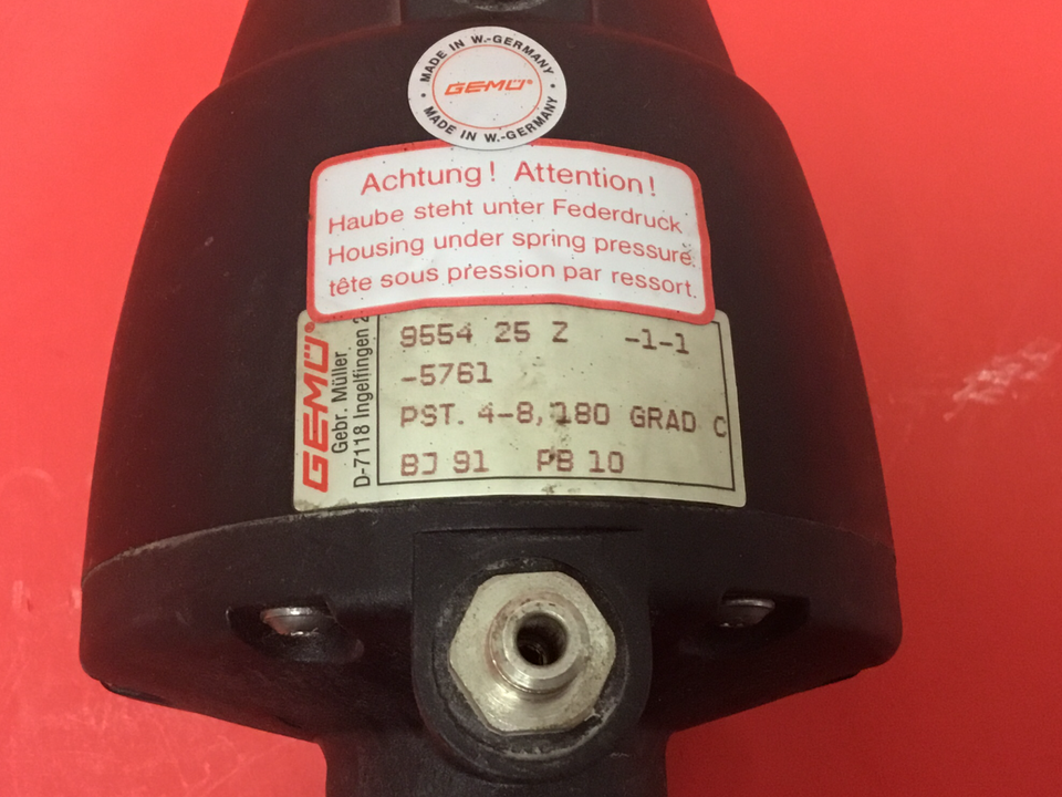 GEMO - P/N: D-7118 - Stainless Steel Valve - 1" Sanitary Fittings | eBay