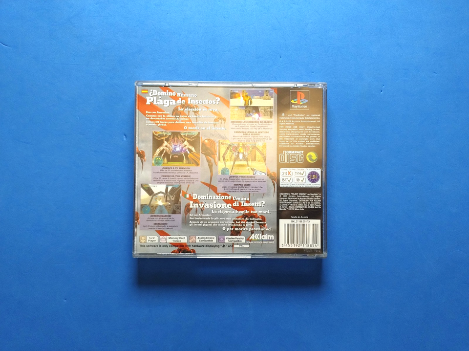 Armorines Project S.W.A.R.M. Playstation PS1 Sony Pal Ita completo | eBay